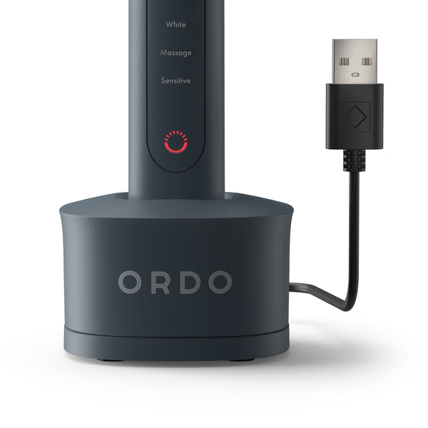Ordo Sonic+ Toothbrush & Charging Travel Case - Charcoal Grey – Ordo Global